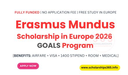 Erasmus Mundus Scholarship in Europe 2026 EMAI Program [Fully Fudned]